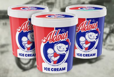 Aldous Ice Cream tub designs - Paul Kirk Design | Graphic Design, Web ...